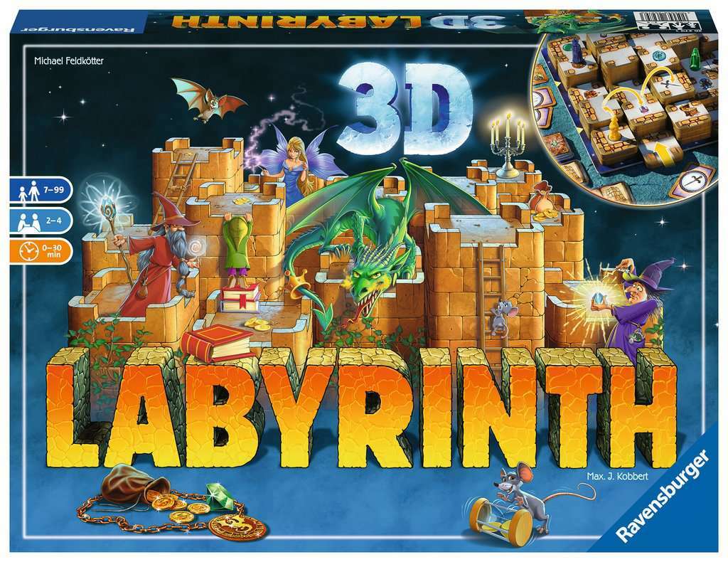 Labyrinth 3D - Hry pre deti | iHRYsko - spoločenské hry pre deti a ...
