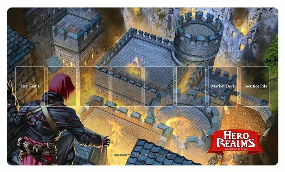Hero Realms: FIRE BOMB Playmat - herné podložky | iHRYsko - spoločenské ...