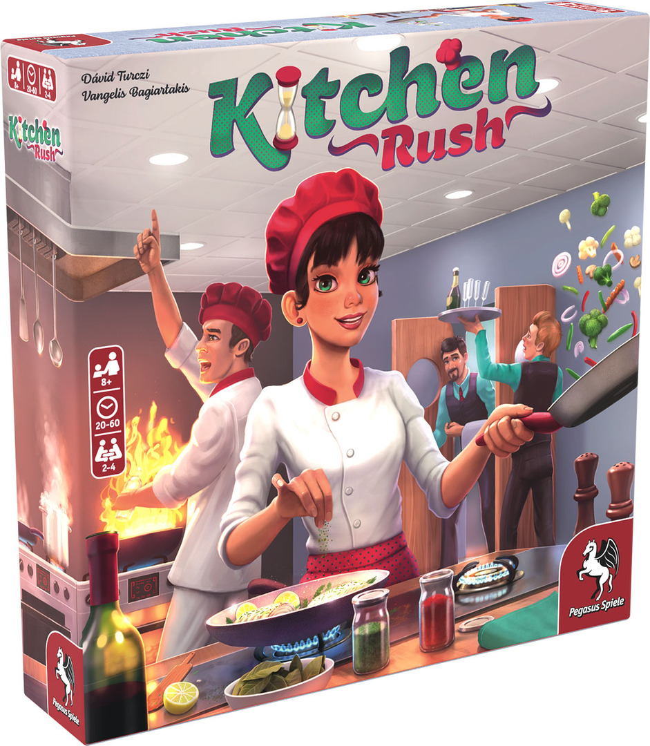 Kitchen Rush - Rodinné hry | iHRYsko - spoločenské hry pre deti a dospelých