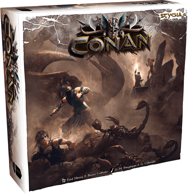 Conan: Stygia exp. - Strategické hry | iHRYsko - spoločenské hry pre ...