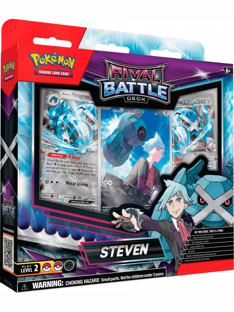 Pokémon Rival Battle Deck - Steven - Pokémon TCG | iHRYsko ...