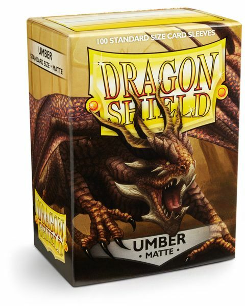 Obaly Dragon Shield Standard size - Matte Umber 100 ks - obaly na karty ...