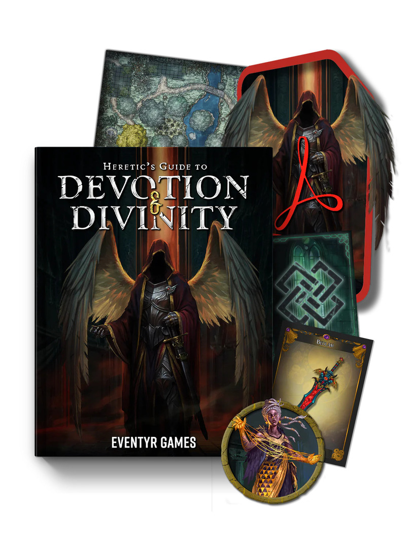 Heretics Guide to Devotion & Divinity 5E - pomôcky RPG | iHRYsko - spoločenské hry pre deti a ...