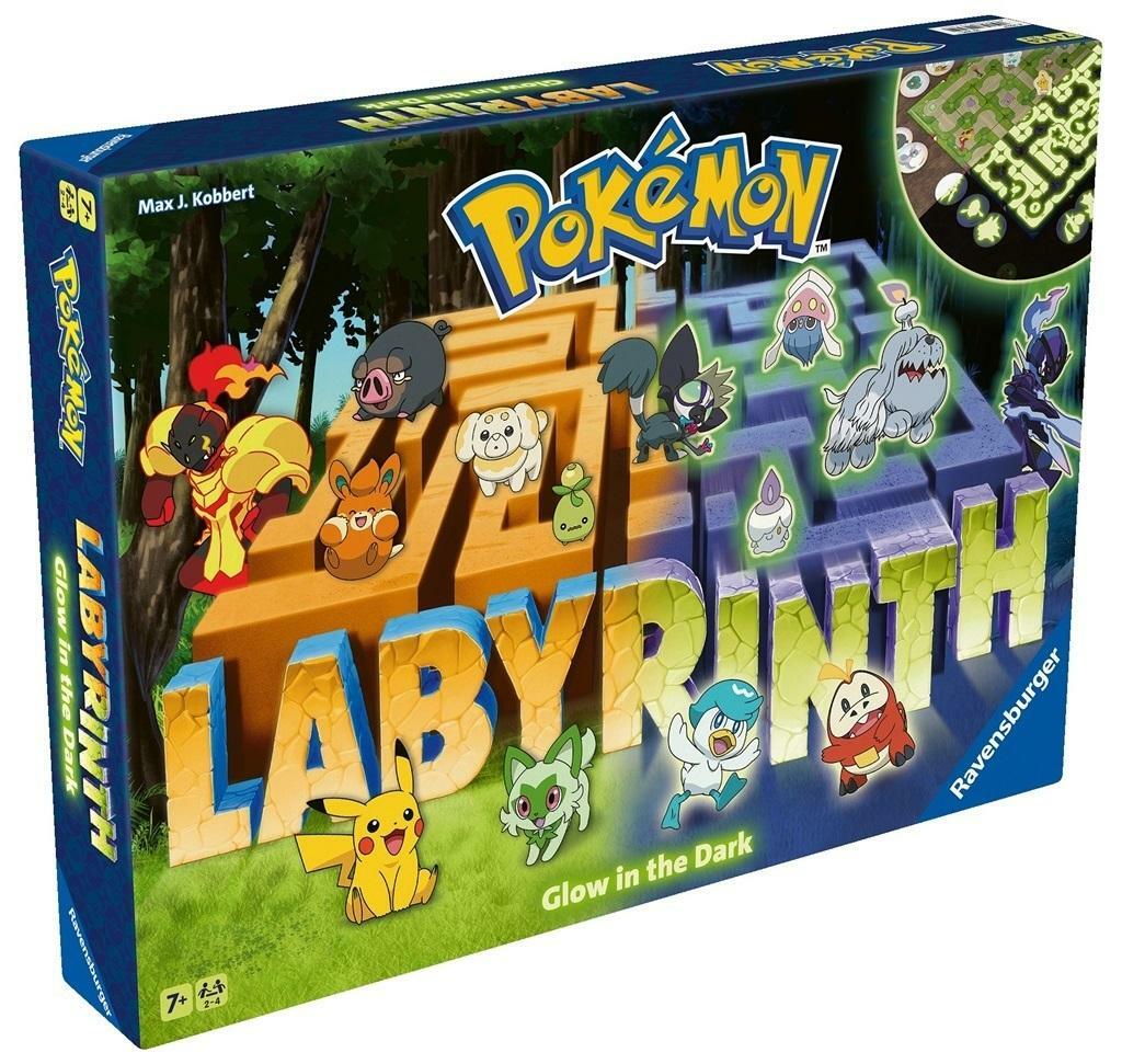 Labyrinth POKÉMON - Nočná verzia - Hry pre deti | iHRYsko - spoločenské ...