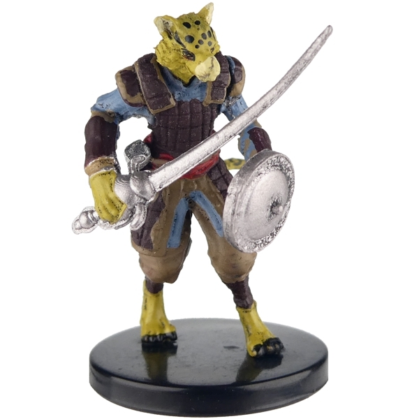 Dungeons & Dragons - Icons of the Realms Miniatures: #34 Tabaxi Fighter ...