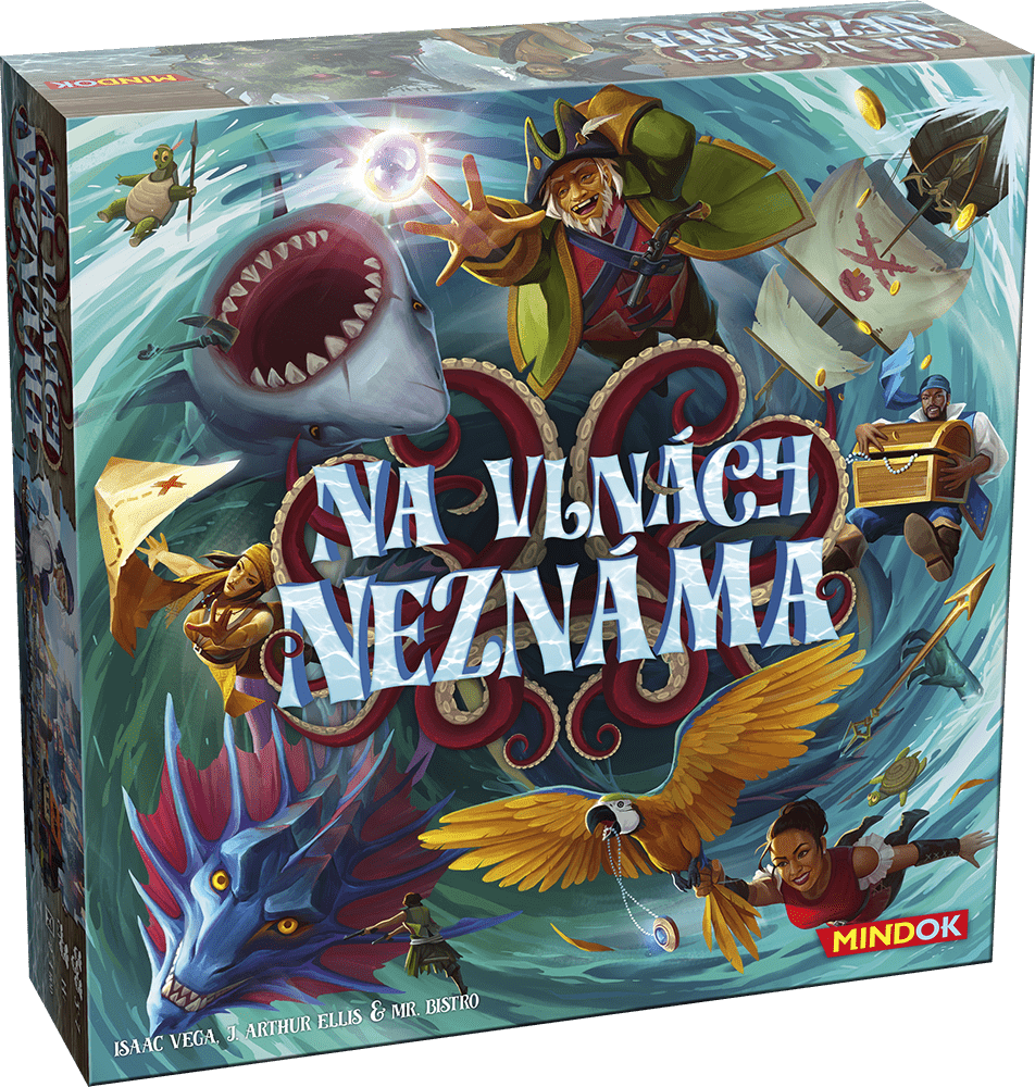 Na vlnách neznáma - Rodinné hry | iHRYsko - spoločenské hry pre deti a ...