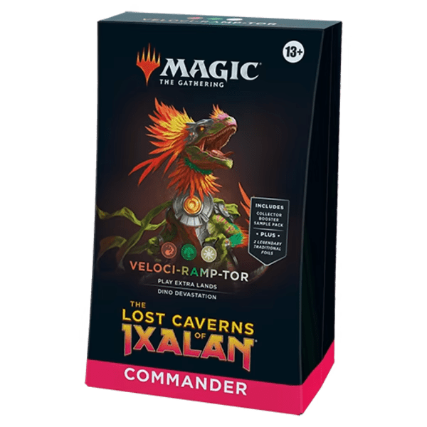 The Lost Caverns of Ixalan Commander Deck - Veloci-ramp-tor - Magic ...