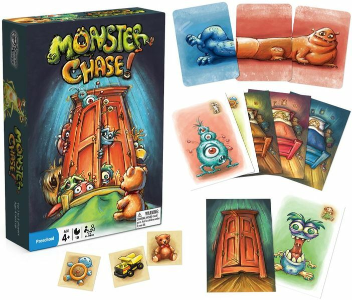 Monster Chase - Hry pre deti od 4 rokov | iHRYsko - spoločenské hry pre ...