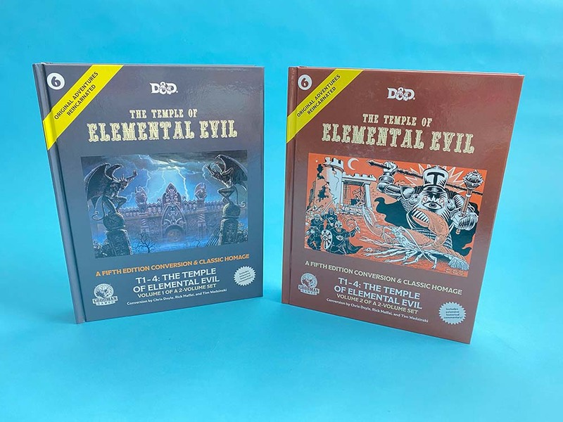 D&D RPG 5E: The Temple of Elemental Evil (Set) - Dungeons & Dragons ...