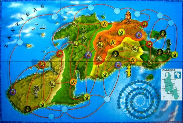 Zanzibar - Strategické hry | iHRYsko - spoločenské hry pre deti a dospelých